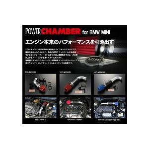 送料無料！(沖縄・離島不可) 代引不可 ZERO-1000 パワーチャンバー スーパーレッド BMW MINI R53 Cooper S ...