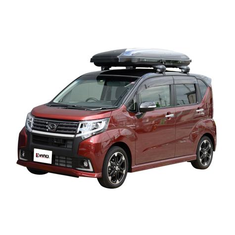 送料無料！代引不可 カーメイト INNO ルーフボックス55 マットブラック【BRQ55MBK】 : オートイーグル - 通販 - Yahoo!ショッピング