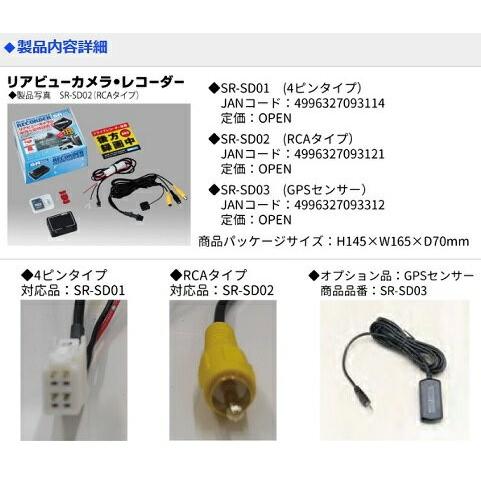 SR セーフティシステム リアビューカメラレコーダー専用GPSアンテナ【SR-SD03】 : オートイーグル - 通販 - Yahoo!ショッピング