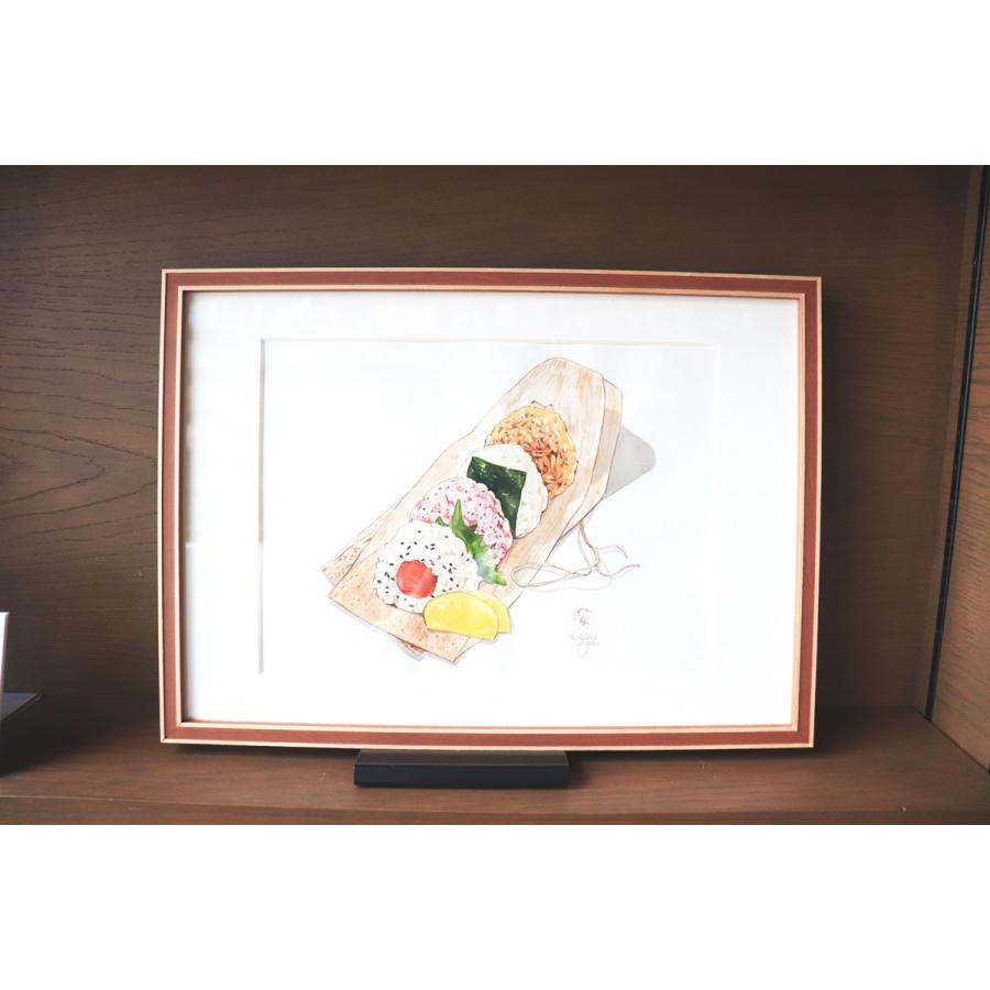 【額縁付き原画】おむすび Rice Balls / ケイリーン・フォールズ : 枚方 蔦屋書店 Yahoo!店 - 通販 - Yahoo!ショッピング