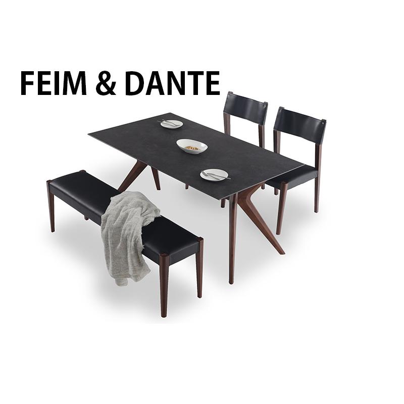 ダイニングテーブル 幅150cm セラミック天板 FEIM フェイム テーブル ダイニング お洒落 モダン 選べる脚 選べる天板 サンキ ...