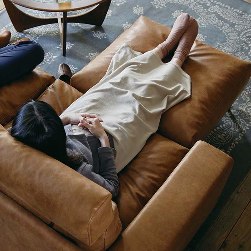 CRUSH CRASH PROJECT ソファ スツール プルート pluto comform オットマン コーデュロイ生地 フェザー ヴィンテージ風 3色 スチール脚 ローバック ...