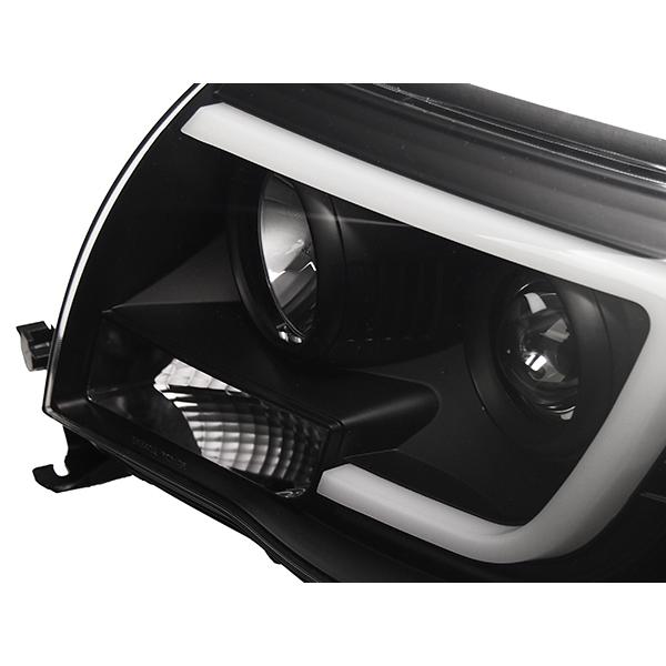 トヨタ 【特注/日本仕様/ブラック】05-11y タコマ ヘッドライト DRL ヘッドランプ マーカー サイド ミラー LED 日本光軸仕様 : HL&WEB - 通販 - Yahoo!ショッピング