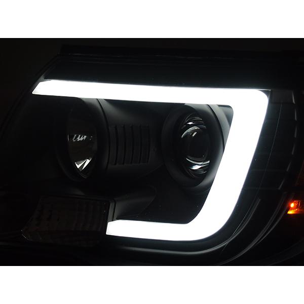 トヨタ 【特注/日本仕様/ブラック】05-11y タコマ ヘッドライト DRL ヘッドランプ マーカー サイド ミラー LED 日本光軸仕様 : HL&WEB - 通販 - Yahoo!ショッピング