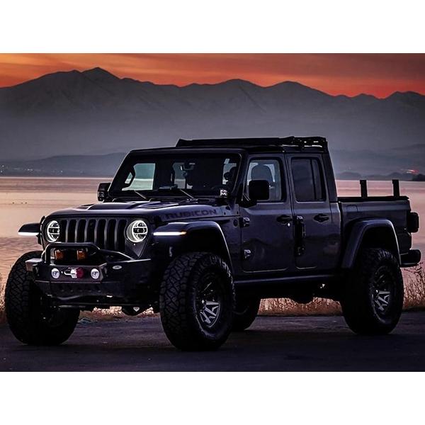 Jeep 【 日本光軸/左側走行用DEPO/正規品】ジープ JL ラングラー | JT グラディエーター US仕様 リング付 LEDヘッドライト レベライザー付 : HL&WEB - 通販 ...