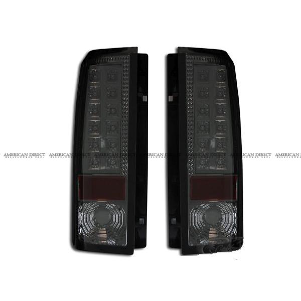 【即納/スモーク】85-05y シボレー アストロ GMC サファリ LED テール ライト ランプ 左右セット リア バック ゲート ストップ ウインカー :c235-syupin2:HL ...
