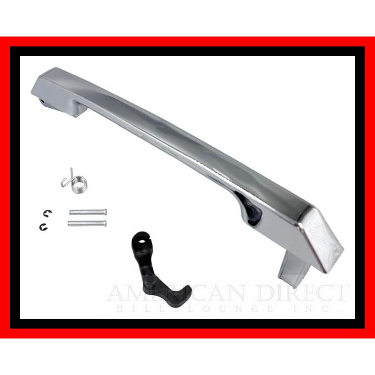 【クローム/交換式】ハマーH2 リア ハッチ ドア ゲート ハンドル H2 テール ライト ライセンス リフトゲート バックドア メッキ ...