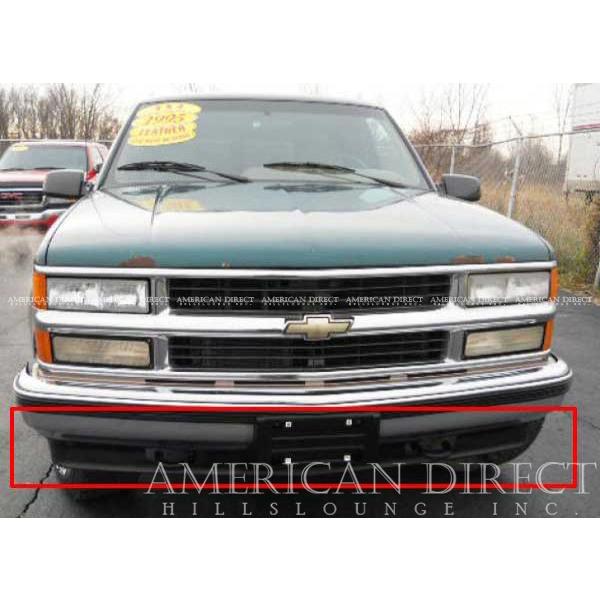 シボレー 【稀少/穴あり】C/K 92-99y サバーバン/ 94-99y タホ ユーコン/ 88-98y K-1500 K-2500 K-3500 シエラ ディフレクター バンパー モール ...