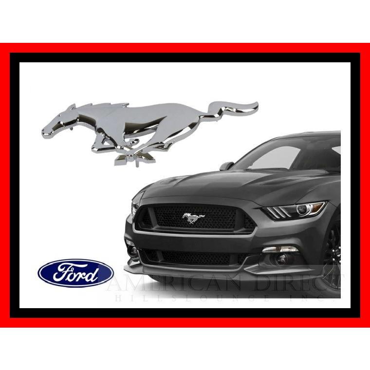 フォード 【即納/日本正規品/フォードジャパン/純正品】15-21y マスタング FORD エンブレム メッキ ホース フロント グリル FR3Z8A224A クローム 1個 : HL&WEB ...