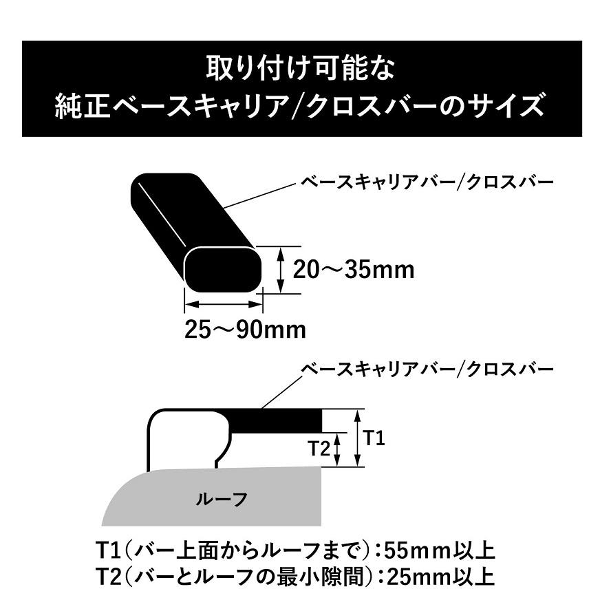 INNO イノー ルーフボックス イノーウェッジプラス864 マットブラック BRM864MBK ※個人宅不可 : HM Style - 通販 - Yahoo!ショッピング