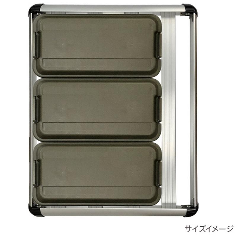 TERZO テルッツォ ルーフラック ミドル EA315 シルバー ＋ エアロバー取付クランプ EA30AC（4個入り） ※個人宅不可 : HM Style - 通販 - Yahoo!ショッピング