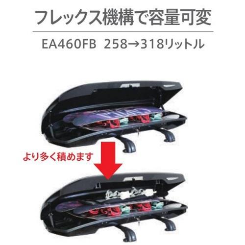TERZO テルッツォ ルーフボックス GRANFORMA FLEX（グランフォーマ フレックス）レギュラー ブラック EA460FB ※個人宅不可 : HM Style - 通販 ...