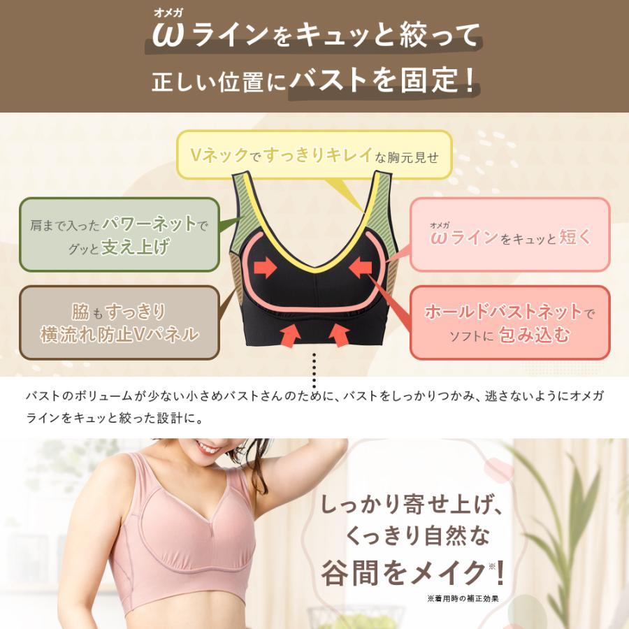 公式 Nmerry 【2枚セット】 育乳ブラ エヌメリー 渡辺直美 大きいサイズ ナイトブラ 補正下着 ノンワイヤー おうちブラ インナー 下着 ホームウェア :raku-Nbra-2:HRC ...