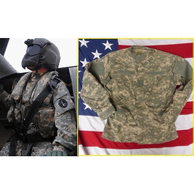 実物 レア! ACU エアクルー ジャケット M-S Army Aircrew Combat Uniform A2CU A67x ...