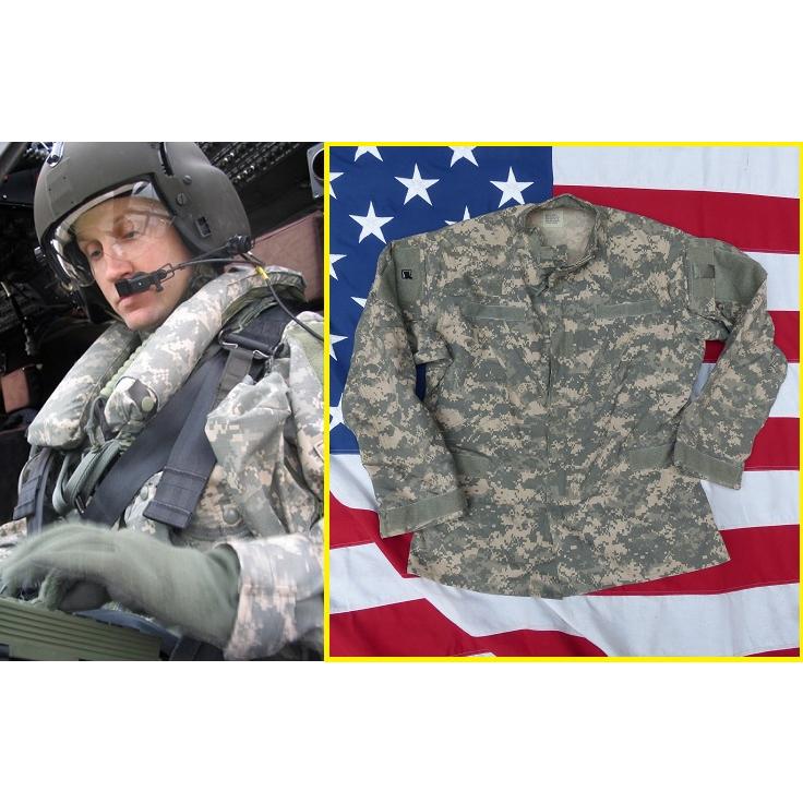 レア! 実物 ACU エアクルージャケット M-S Army Aircrew Combat Uniform A2CU 234x : ホバート ...