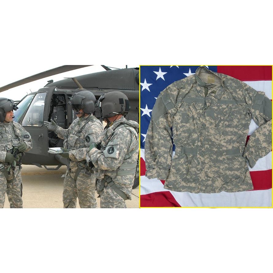 レア! 実物 ACU エアクルージャケット S-R Army Aircrew Combat Uniform A2CU 247x : ホバート ...
