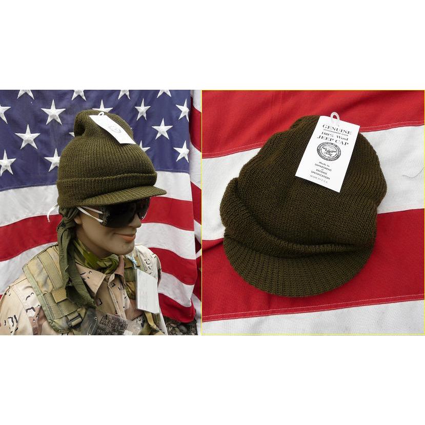 GI．ジープキャップ OD Jeep Cap 100%ウール 50x : ホバートブロス - 通販 - Yahoo!ショッピング