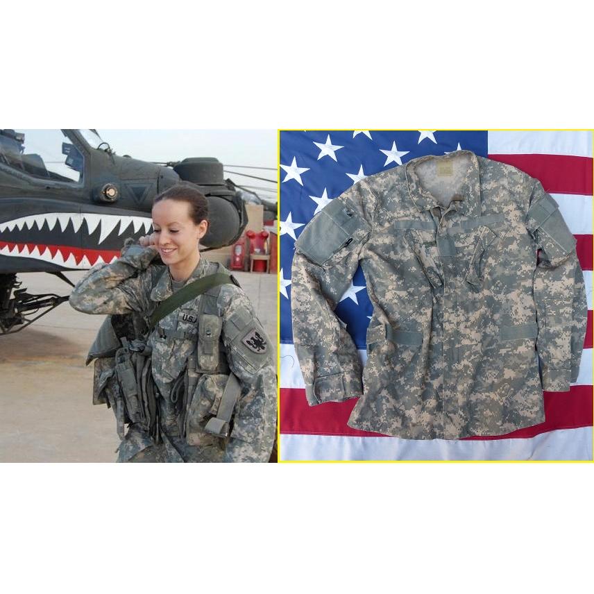 実物 レア! ACU ヘリクルー ジャケット M-R Army Aircrew Combat Uniform A2CU A101x ...