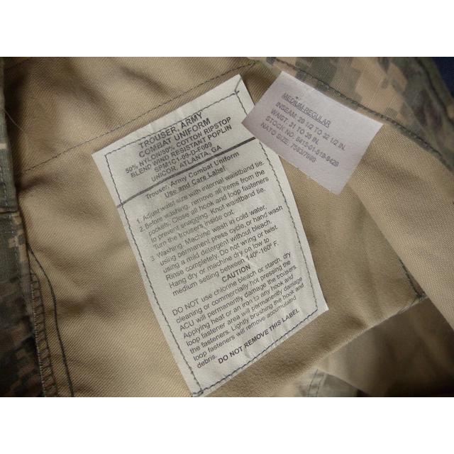 米軍実物 ARMY ACUコンバットトラウザー M-R UCP A124x : ホバートブロス - 通販 - Yahoo!ショッピング