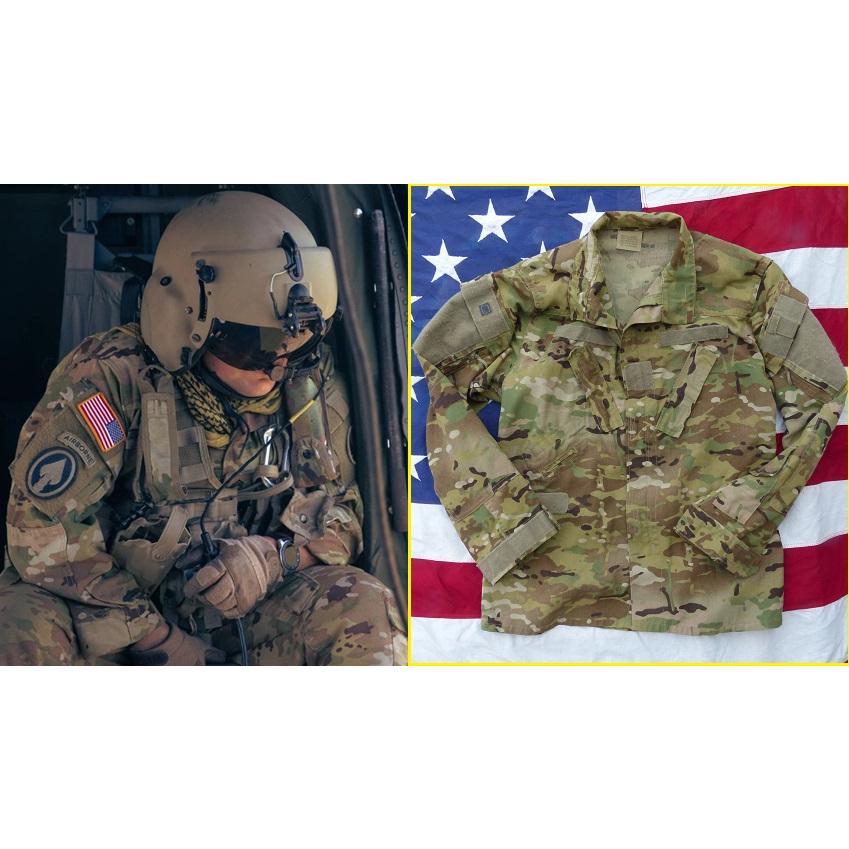 レア! 実物 OCP ヘリクルージャケット M-S Army Aircrew Combat Uniform A2CU 198x : ホバート ...