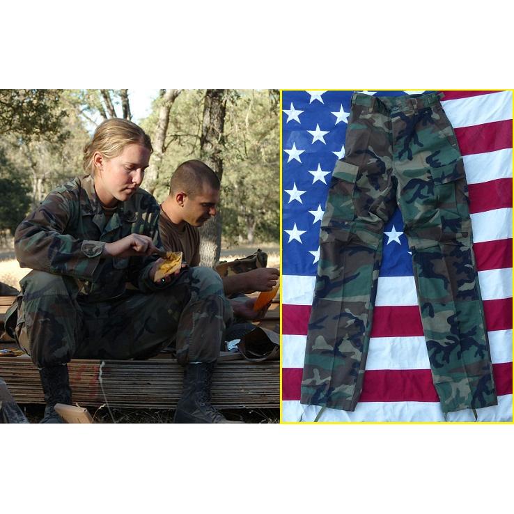 1991" 米軍実物 デッド! XS BDUパンツ ウッドランド ノンリップ XS11x : ホバートブロス - 通販 - Yahoo!ショッピング