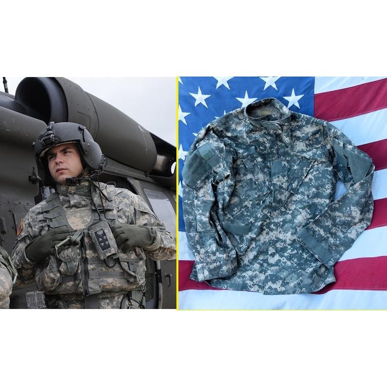 レア! 実物 ACU エアクルージャケット M-R Army Aircrew Combat Uniform A2CU A33x : c7560 ...