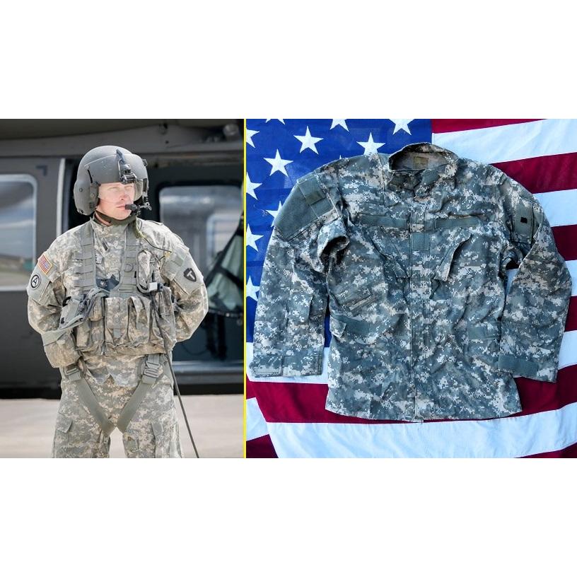 レア! 実物 ACU エアクルージャケット L-R Army Aircrew Combat Uniform A2CU A34x : c7655 ...