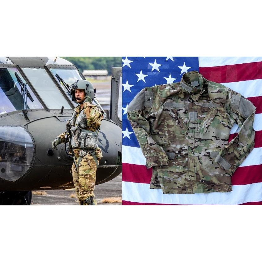 レア! 実物 OCP ヘリクルージャケット S-S Army Aircrew Combat Uniform A2CU 240x : ホバート ...