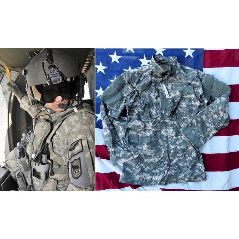 レア! 実物 ACU エアクルージャケット S-R Army Aircrew Combat Uniform A2CU 117x : ホバート ...