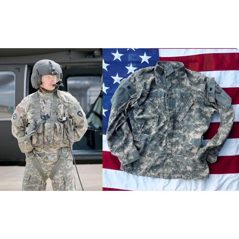 実物 レア! ACU エアクルー ジャケット M-S Army Aircrew Combat Uniform A2CU 494x : ホバート ...