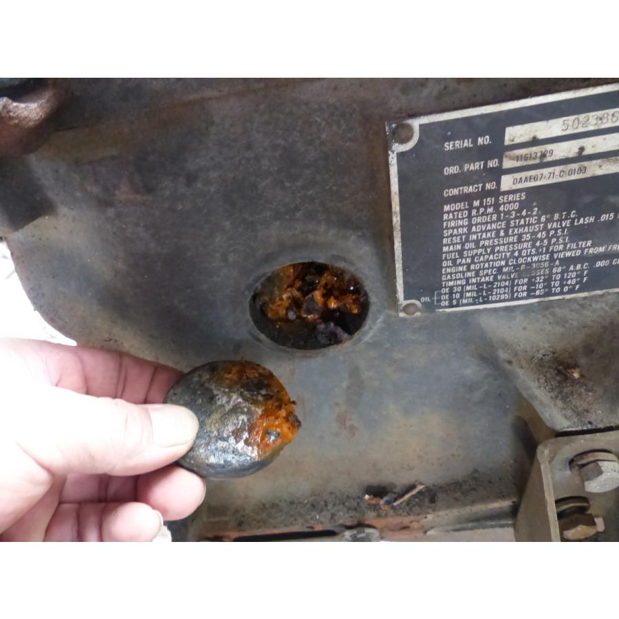 JEEP フリーズプラグ エキスパンションプラグ 1個 M151 M151A2 (3) : ホバートブロス - 通販 - Yahoo!ショッピング