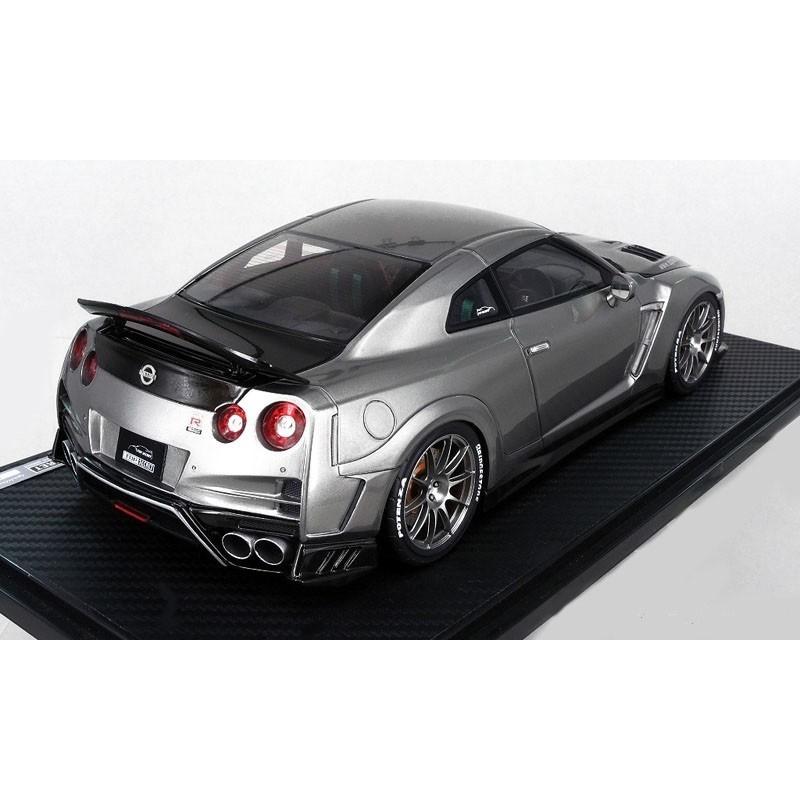 ignition model 日産 スカイライン TOP SECRET GT-R (R35) Gun metallic : ホビーロード ...