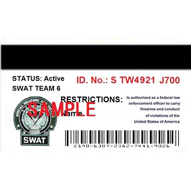 US レプリカ IDカード（LAPD／SWAT） 両面 IDホルダー付 送料198円 : HOBBY SHOP K’S - 通販 ...