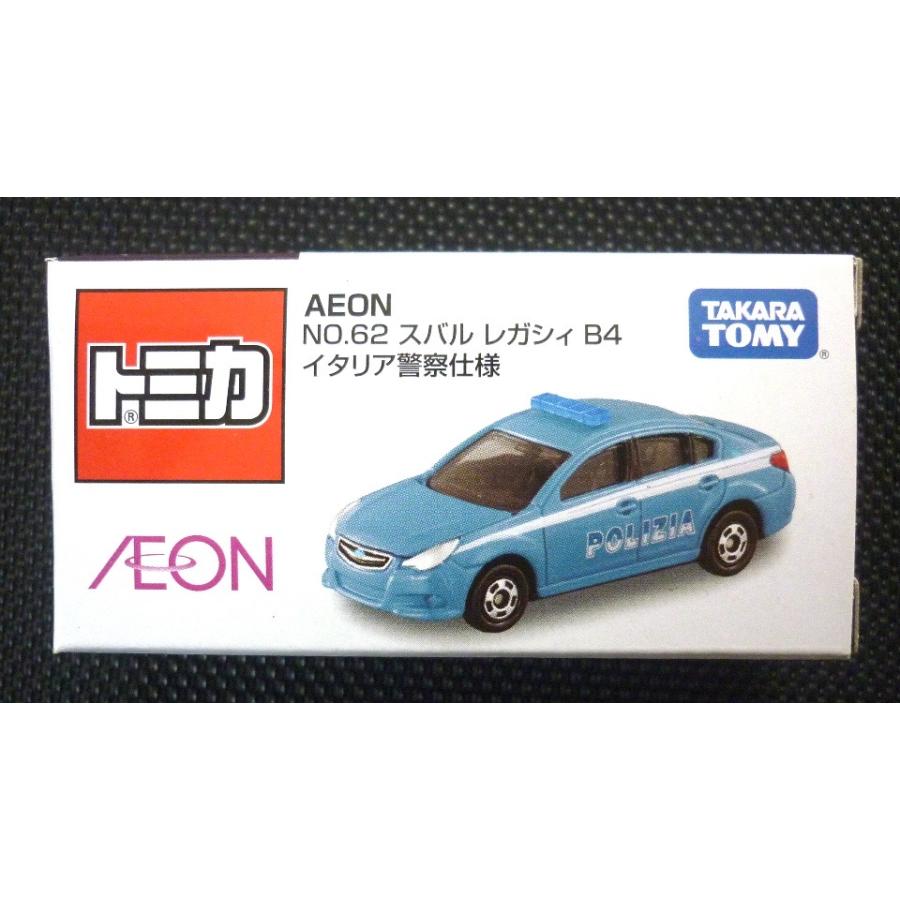 トミカ イオン限定 No62《スバル レガシィB4 イタリア警察仕様》 : tomigeaeo3413 : hobby - 通販 - Yahoo!ショッピング