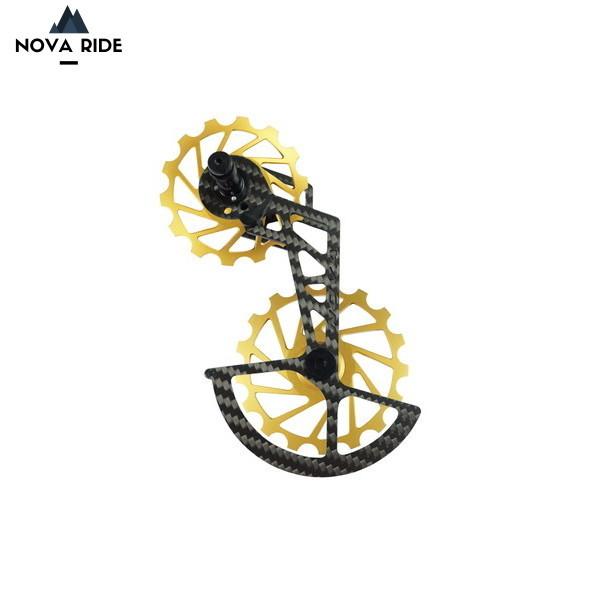 NOVA RIDE ノヴァライド OSPW R9100/8000 GOLD シマノ ビッグプーリー : サイクルスポーツストア ...