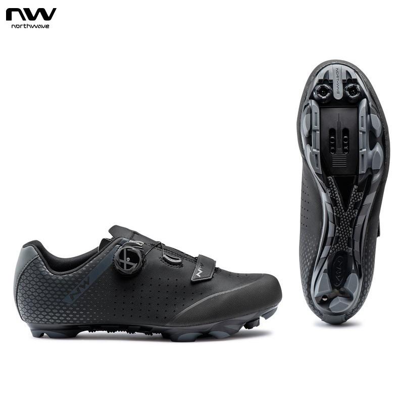 NORTHWAVE ノースウェーブ ORIGIN PLUS 2 WIDE BLACK/ANTHRA オリジンプラス2 ワイド ブラック/アン ...