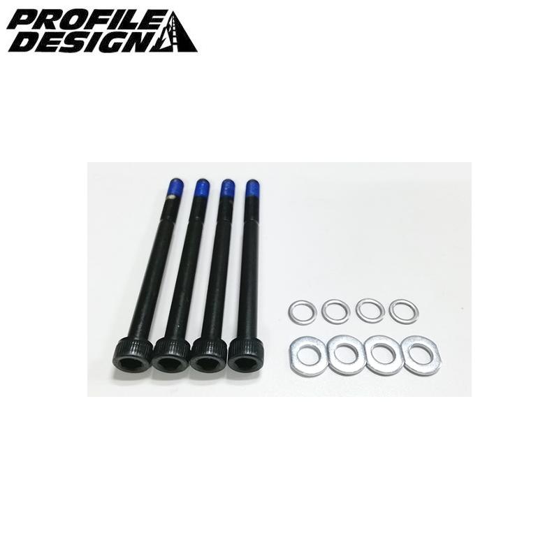 PROFILE DESIGN Aerobar Riser Bolt Kit(95-100mm) 4本入り : サイクルスポーツストア HobbyRide - 通販 - Yahoo!ショッピング