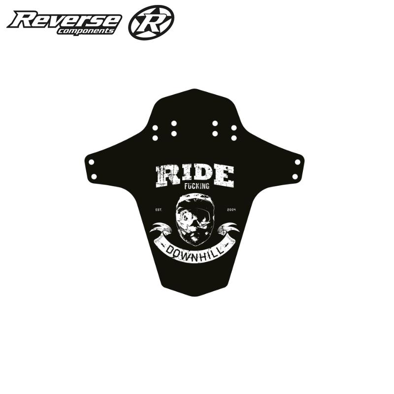 Reverse components マッドフェンダー Ride Fucking Downhill（ブラック/ホワイト） : サイクルスポーツ ...