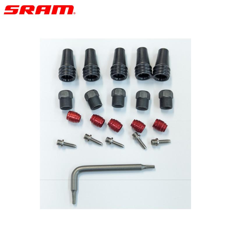 SRAM スラム Hose Fitting Kit 5pc Olive/Insert/Nut : サイクルスポーツストア HobbyRide ...