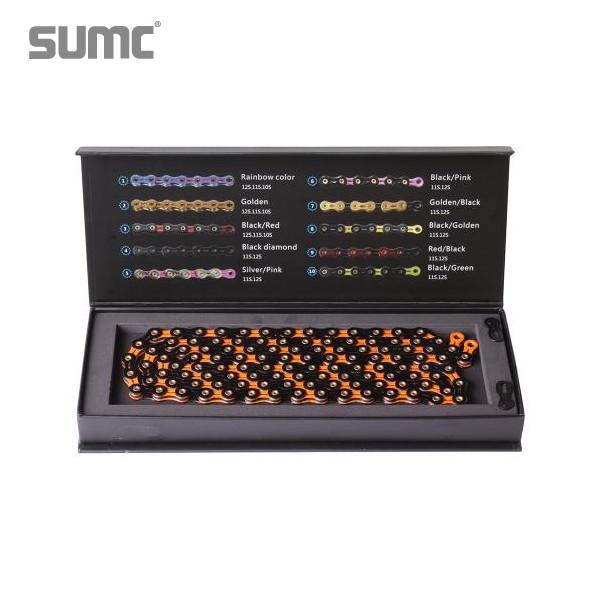 SUMC エスユーエムシー 11速チェーン SX11SL (ブラック/オレンジ) : サイクルスポーツストア HobbyRide - 通販 ...