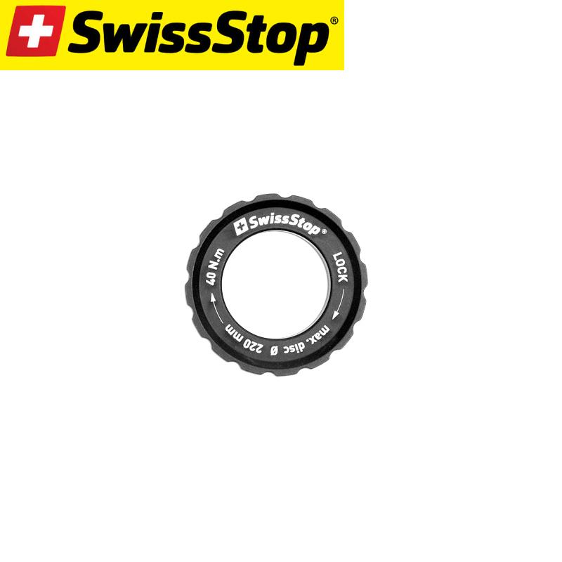 SWISS STOP スイスストップ Centerlock Lockring 180/203/220mm用 180〜220mm : サイクル ...