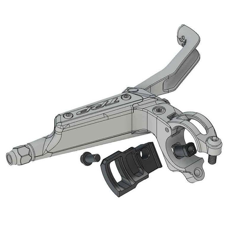 TRP シフターアダプター SHIFTER ADAPTER HD3.4 左レバー用 ティーアールピー : サイクルスポーツストア ...