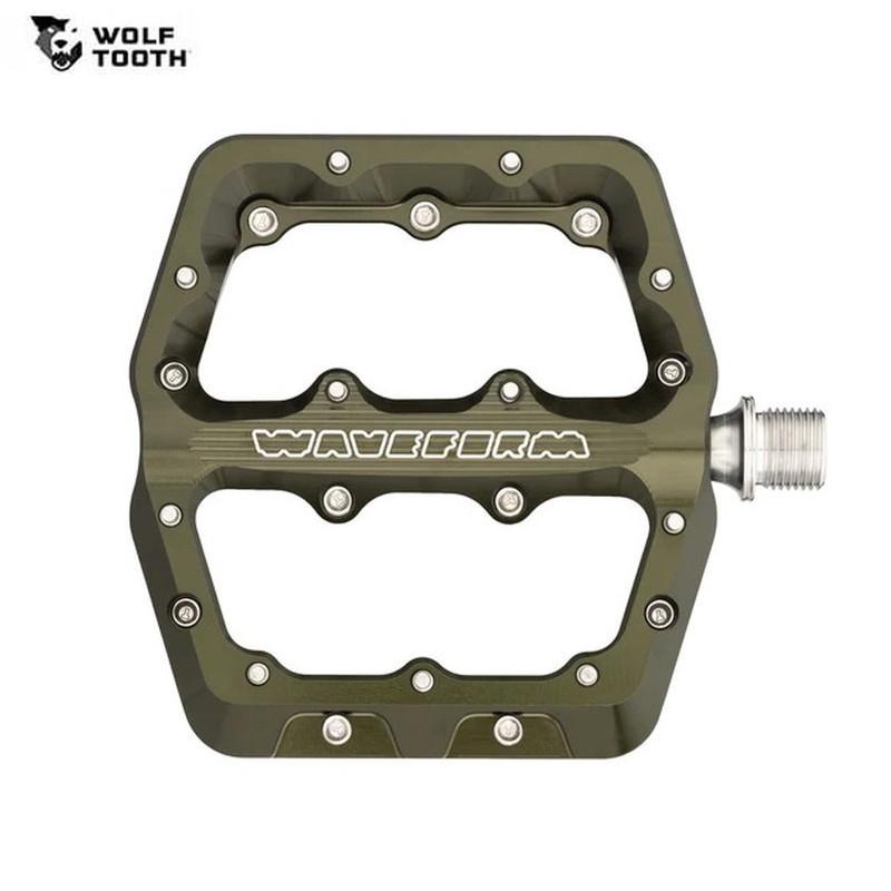 WolfTooth ウルフトゥース Waveform Pedal Small Olive ペダル : サイクルスポーツストア HobbyRide - 通販 - Yahoo!ショッピング
