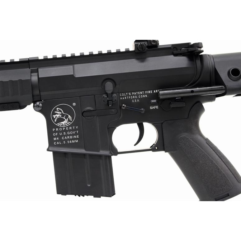 DOUBLE BELL製 メタル電動ガン SLRスタイル M4 PDW ブラック No.063 : hobbystorejp - 通販 ...