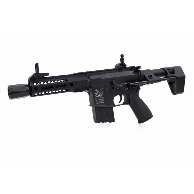 DOUBLE BELL製 メタル電動ガン SLRスタイル M4 PDW ブラック No.063 : hobbystorejp - 通販 ...