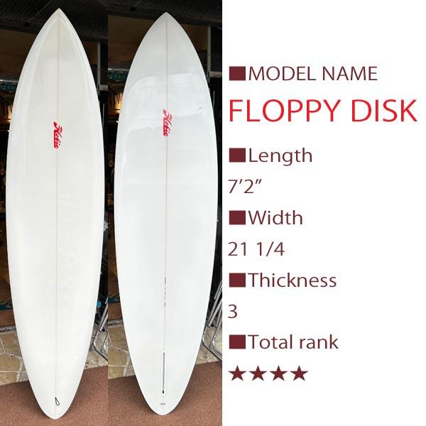 HOBIE FLOPPY DISK 7'2"（フロッピーディスク ミッドレングス ファンボード ミニロング ジェリーロペス ライトニングボルト ...