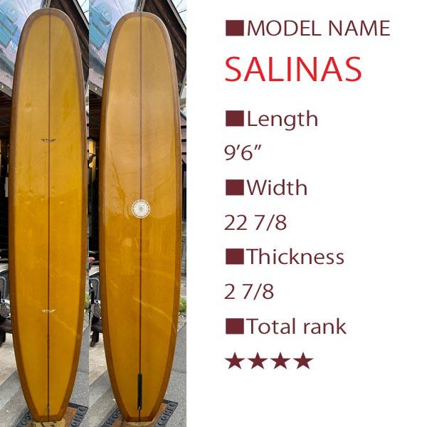 Tyler Warren Shapes SALINAS 9'6"（タイラー ウォーレン サリナス ノーズライダー ホビー ロングボード ...