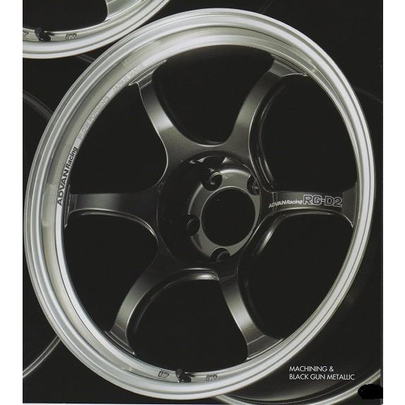 アドバンレーシング RG-D2 9．5J-18 ADVAN Racing Wheel RGD2 18インチ : ホウゲツYahoo!店 ...