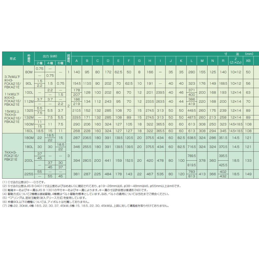 TOSHIBA 東芝プレミアムゴールドモートル IKH3-FCKA21E-2P-2.2kW-200V（屋内・全閉外扇形・脚取付・200V） モーター 三相 5022V022 : ホーデンストア ...