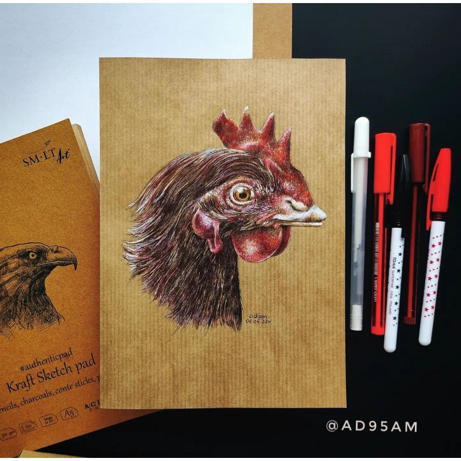 SM・LT オーセンティック スケッチブック クラフト スパイラル製本 A4サイズ : ホーコーステーショナリー - 通販 - Yahoo!ショッピング